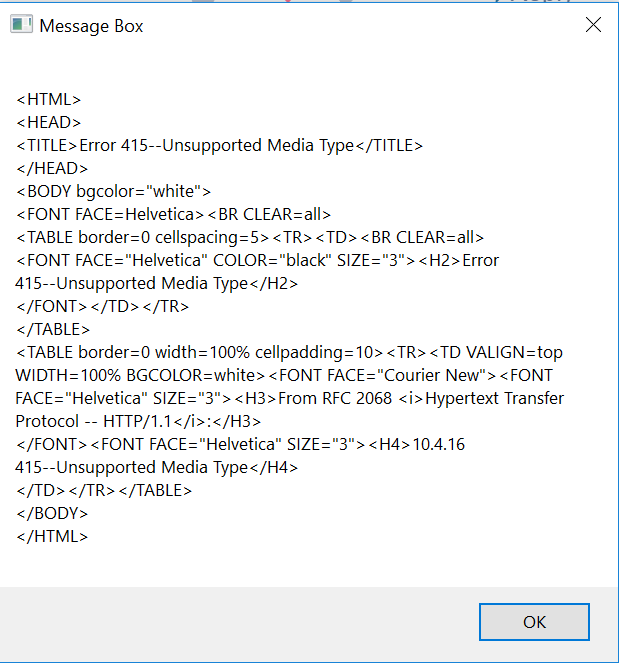 HTTP Re Error 415 Unsupported Media Type Help UiPath 