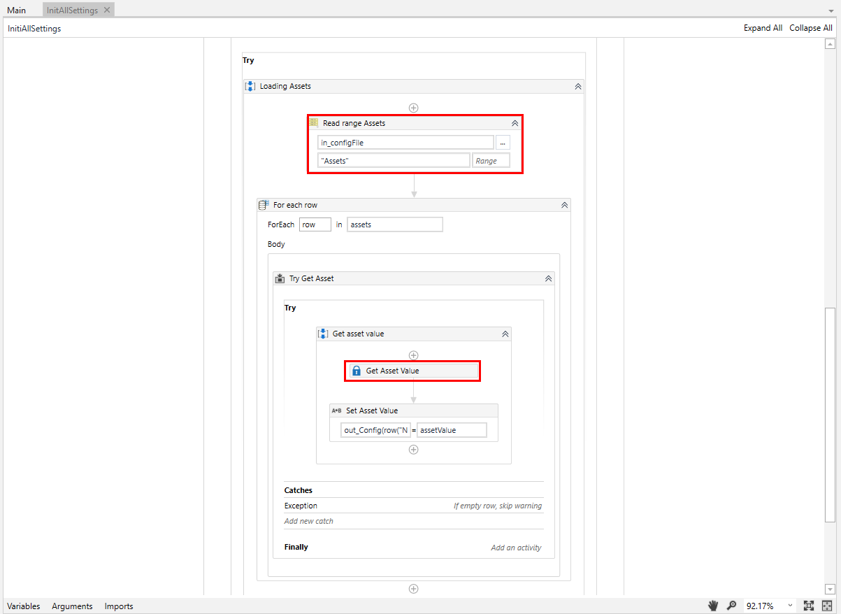 Settings Constants And Assets Sheet In Config File Help UiPath 