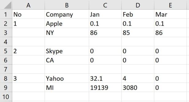Insert A Blank Row After Every Two Rows In Excel Help UiPath Community Forum