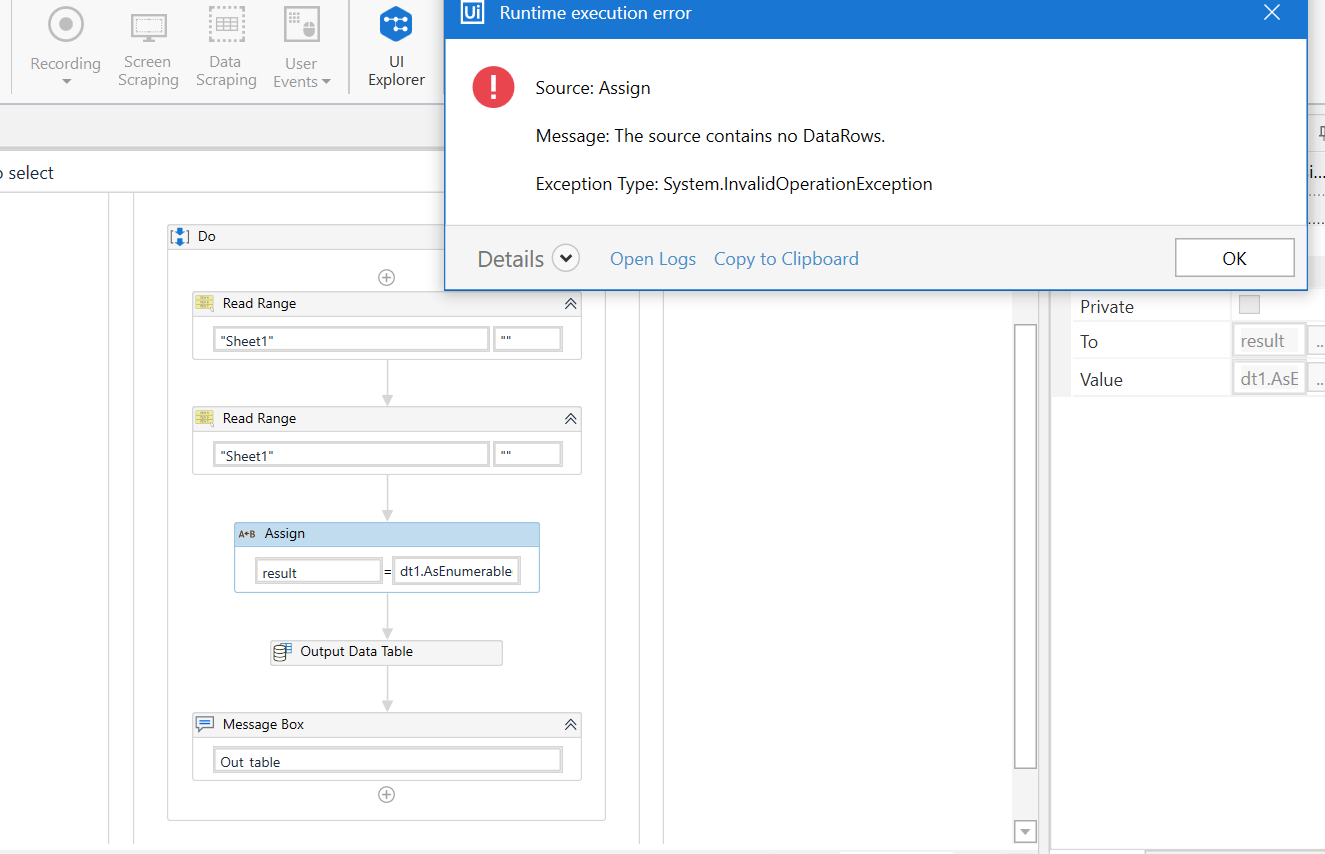 Get item different from 2 datatable - Academy Feedback - UiPath ...