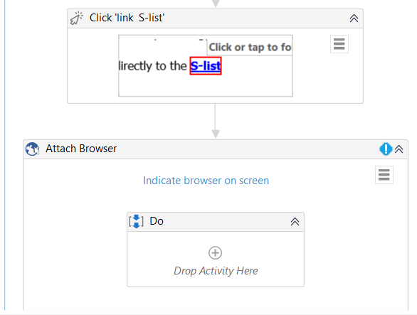 How to open browser after click activity - Activities - UiPath ...