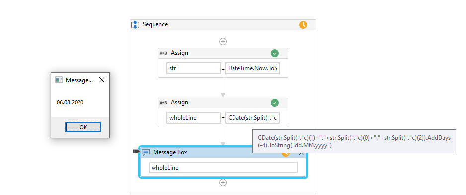 Convert Day month year In SAP As The Start And End Date Studio 