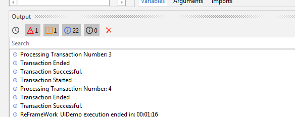 Error getting transaction data for Transaction Number: 1. {"message":"KibanaDemoQueue does not ...
