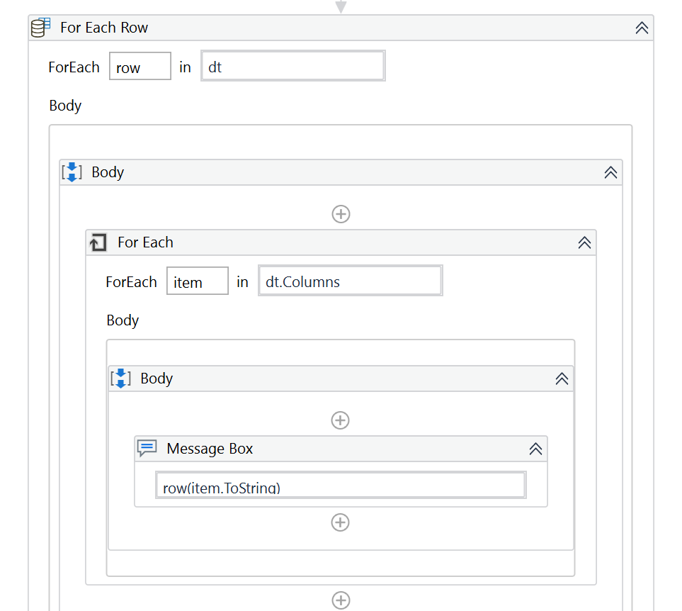How To Loop Through Columns In An Excel Row Studio UiPath Community