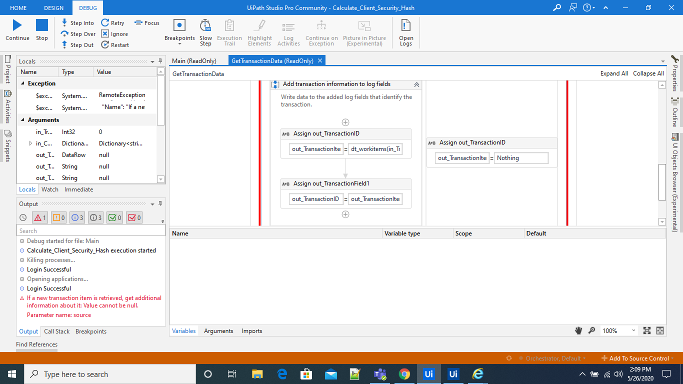 Error Getting Transaction Data For Transaction Number 1 Value Cannot Be Null Page 2