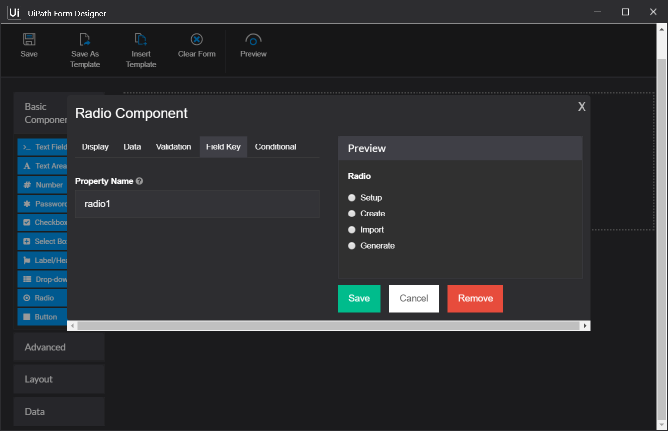 How to Create Dynamic Radio Options? | Forms Activity - Help - UiPath ...
