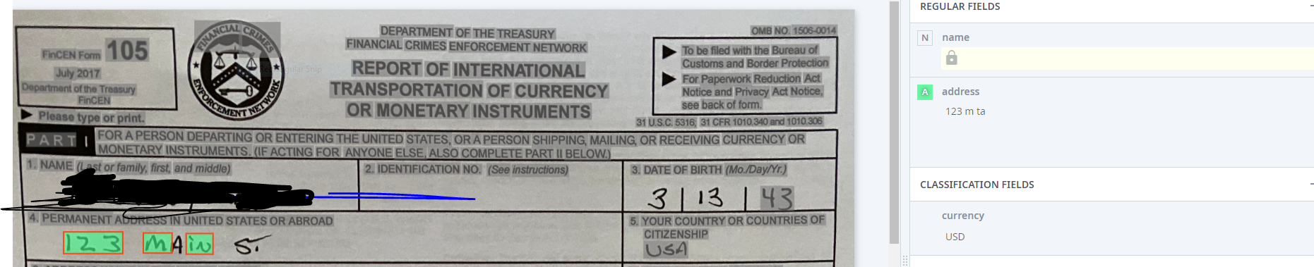 Increase OCR interpretation of handwritten forms - Document ...