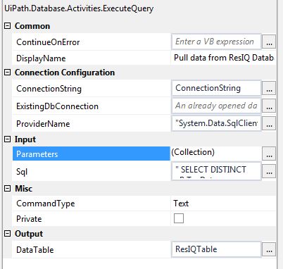 How to Pass variable to sql execute query? - Page 2 - Help - UiPath Community Forum