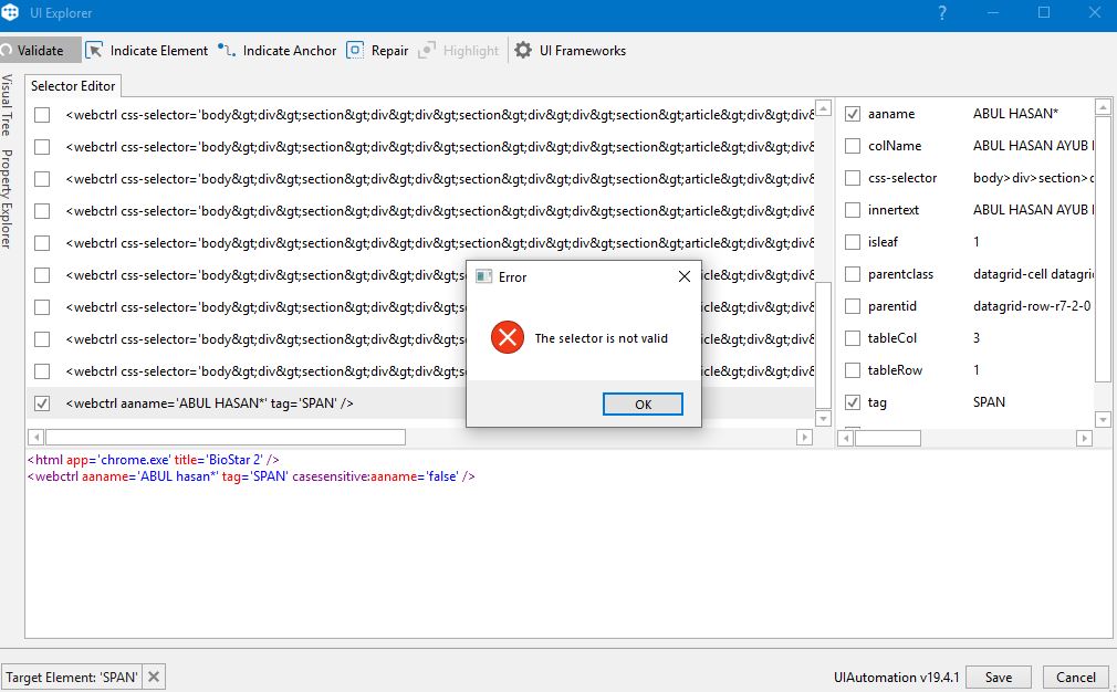 UiPath Selector With Casesensitive Attripute Not Working Studio UiPath Community Forum