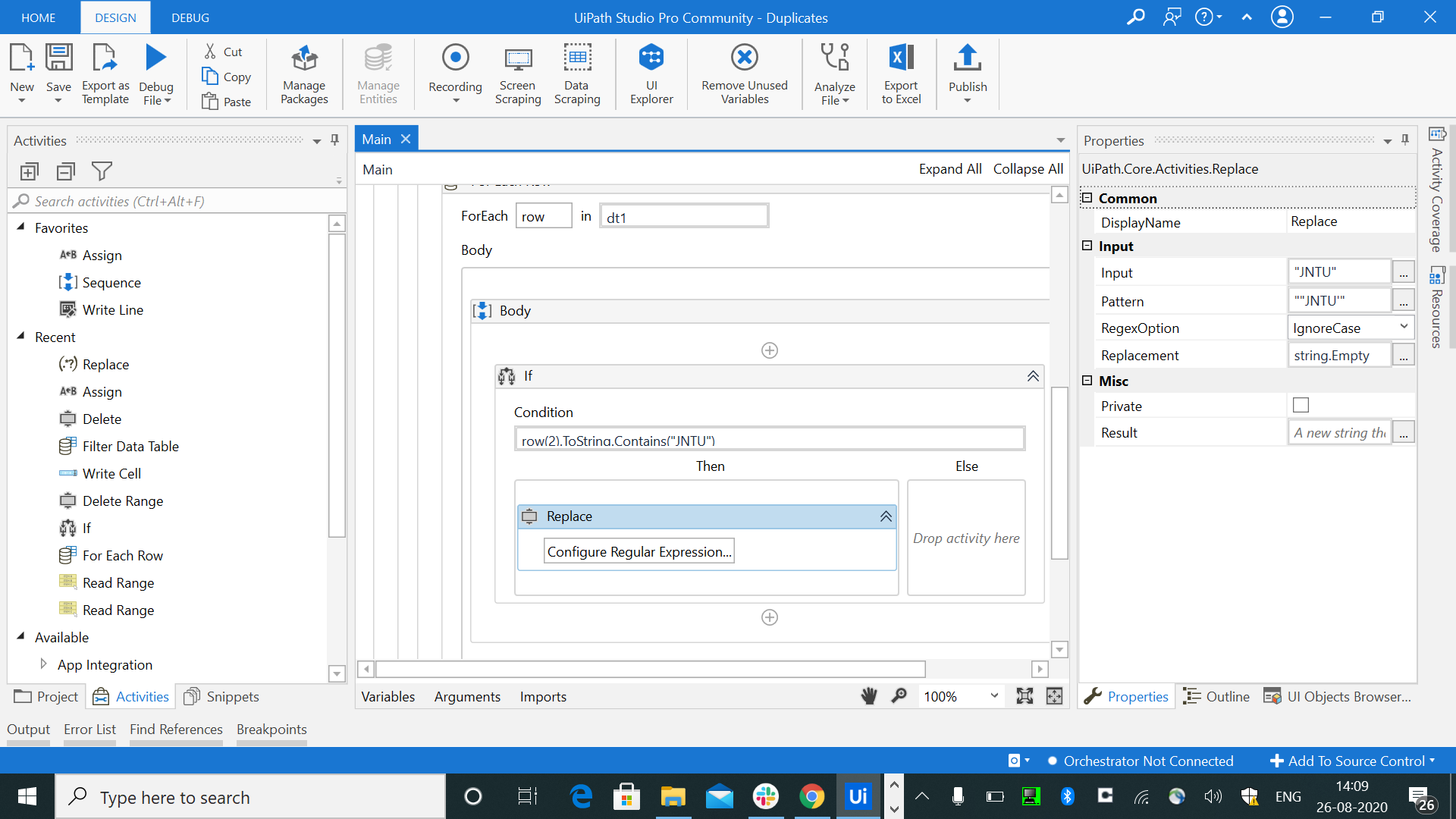 How To Remove Text From The Excel Cell Activities UiPath Community 