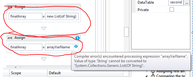 How To Assign String Variable To List Array Help UiPath Community Forum