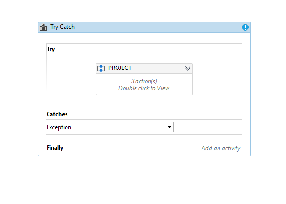 HOW TO CREATE EXCEPTION HANDLING - Help - UiPath Community Forum