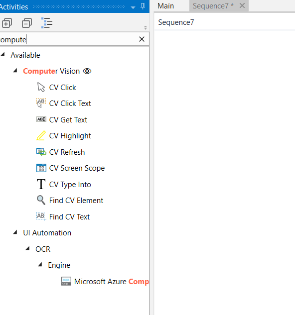 Regarding Computer Vision Package - AI Computer Vision - UiPath ...