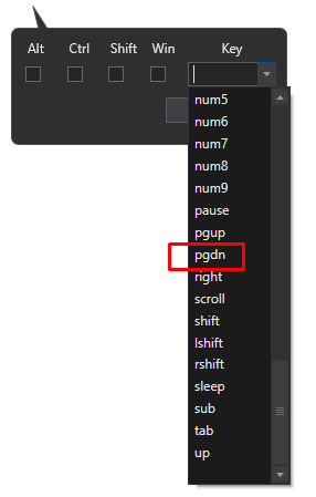 How can i use pg down button in a recording - Help - UiPath Community Forum