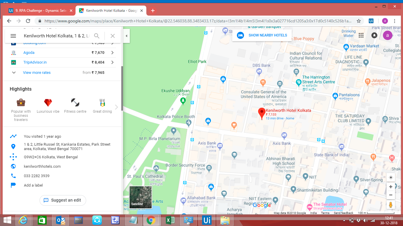 Extracting Address From Google Maps Help UiPath Community Forum