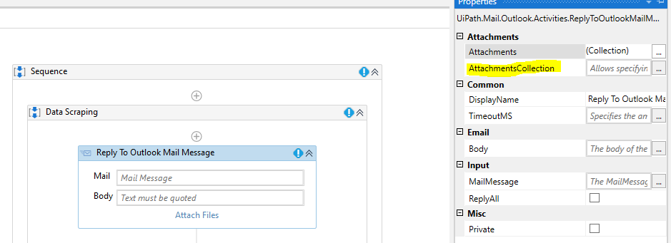How To Attach Multiple Files To Output Email Studio UiPath 