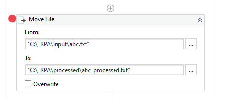 Move and Rename Files - Studio - UiPath Community Forum