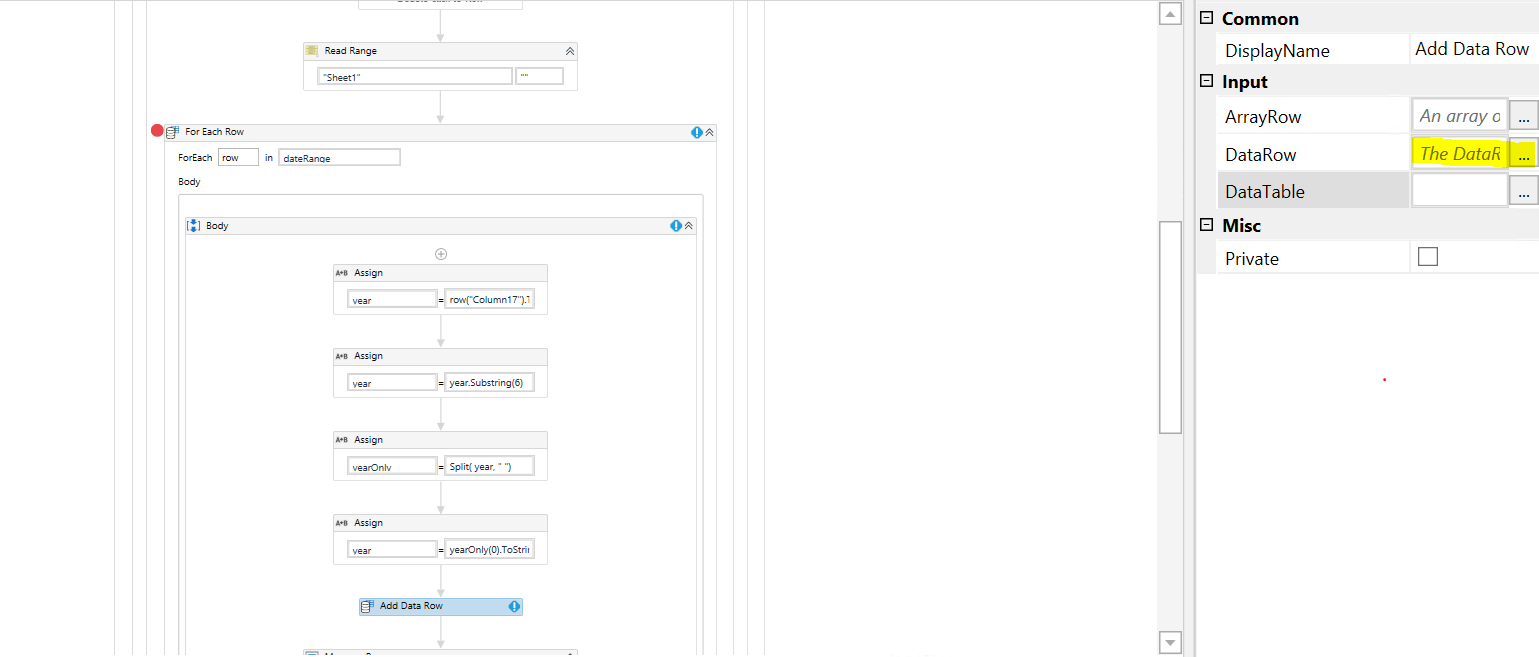 How To Convert String To Datarow Type Studio UiPath Community Forum