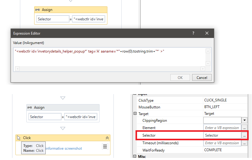How To Pass Variable To Click Function Help UiPath Community Forum