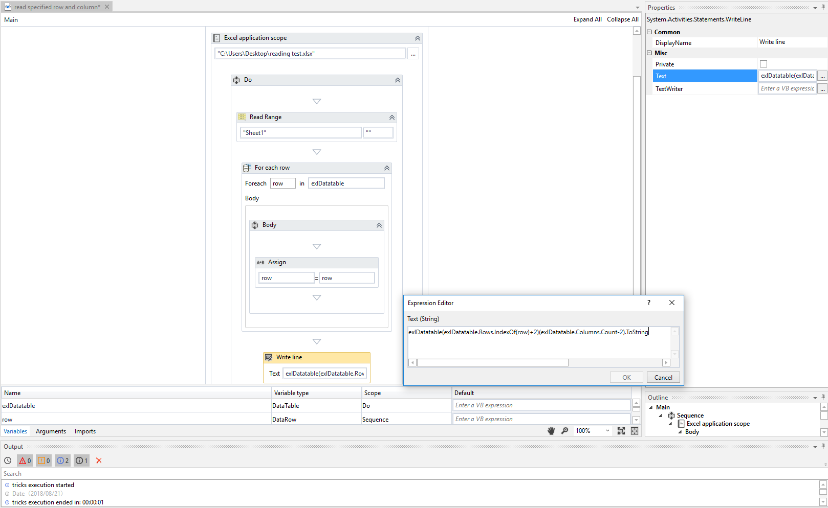 I Want To Get Datas From Excel File Without Excel Macro Help UiPath Community Forum