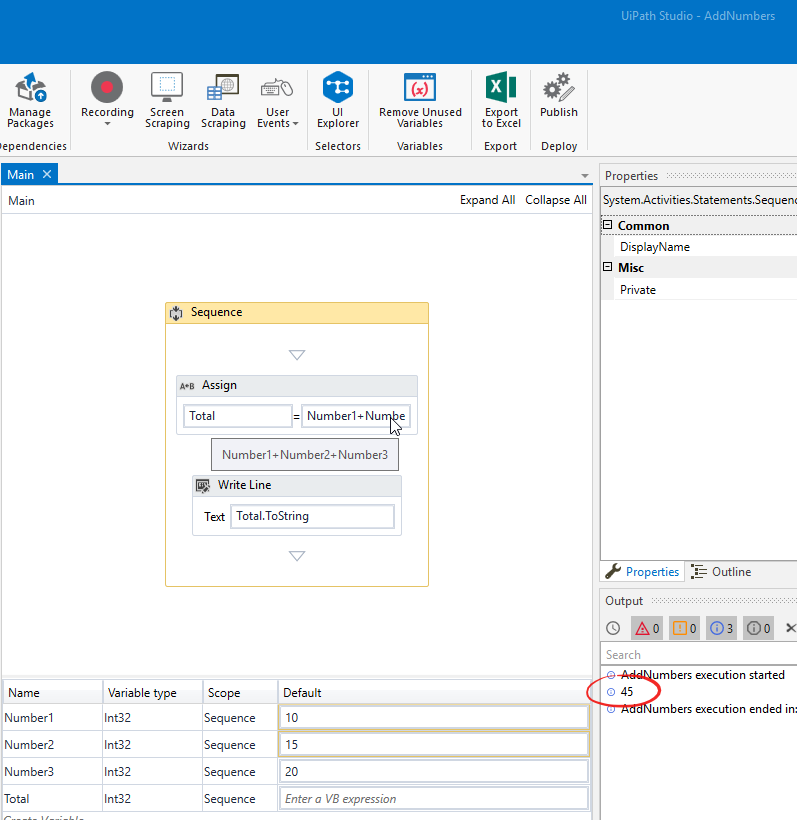 Add Multiple Values And Write To Cell In Excel Help UiPath