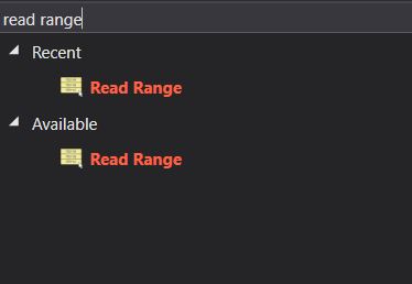 Can't find Workbook Read Range activity - Help - UiPath Community Forum