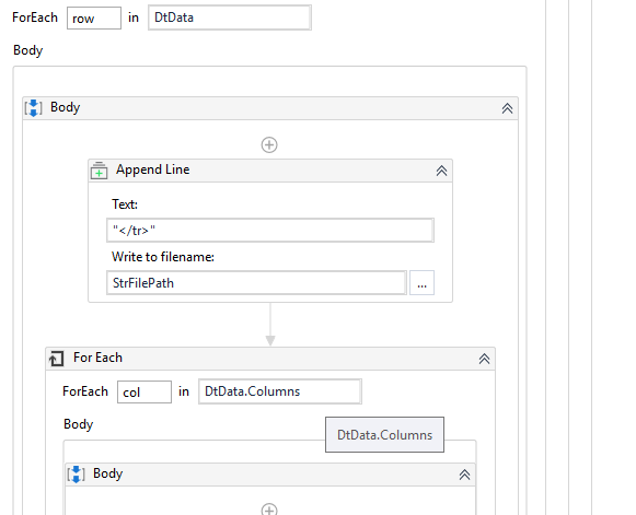 PASTE DATATABLE IN EMAIL BODY Help UiPath Community Forum