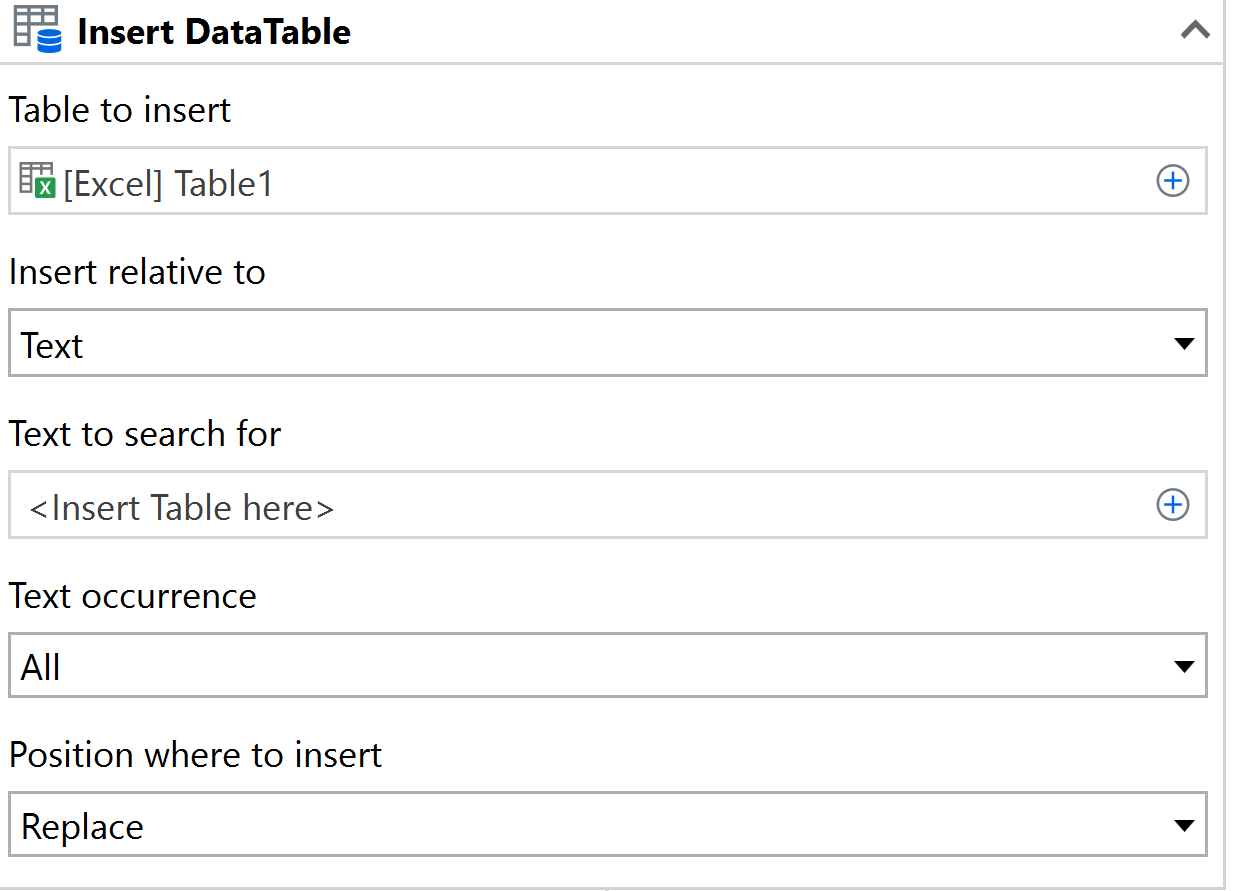 I m Stuck In Moving The Data From Excel To Word Insert Table Here