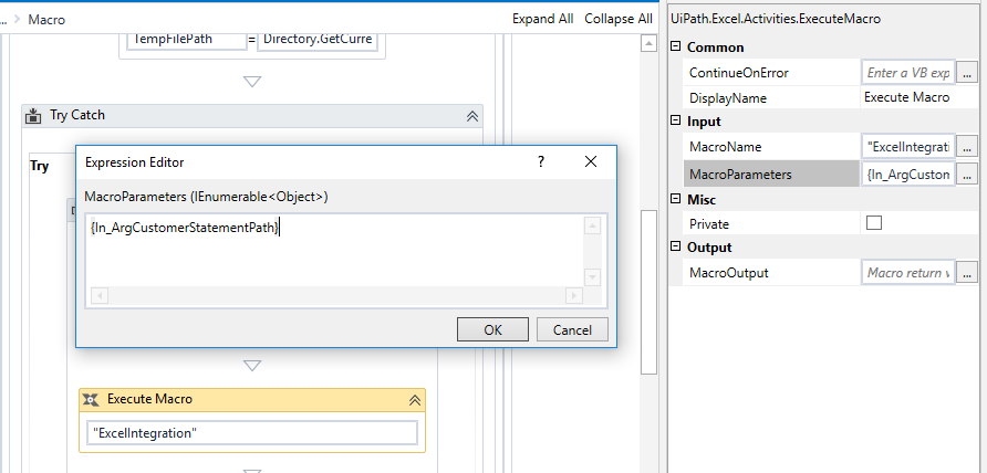 How To Run Macro With Variable As Argument Help UiPath Community Forum