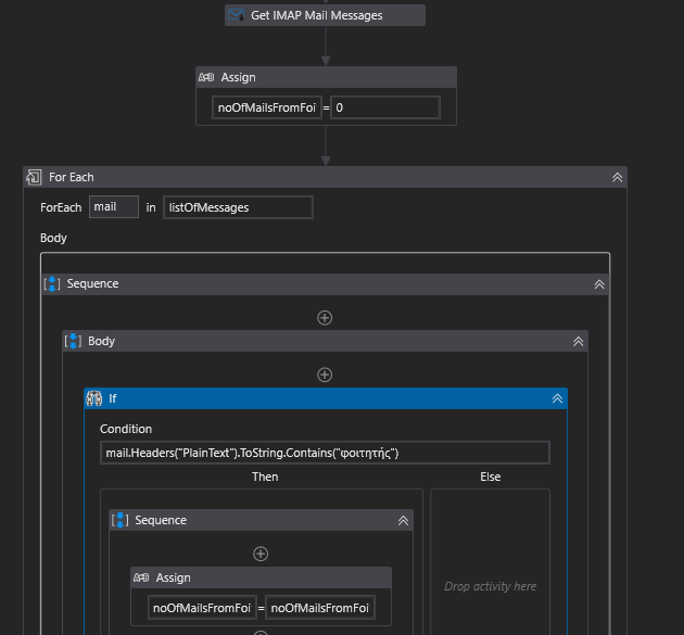 Mail headers In If Condition Stop The Robot Execution Studio UiPath Community Forum