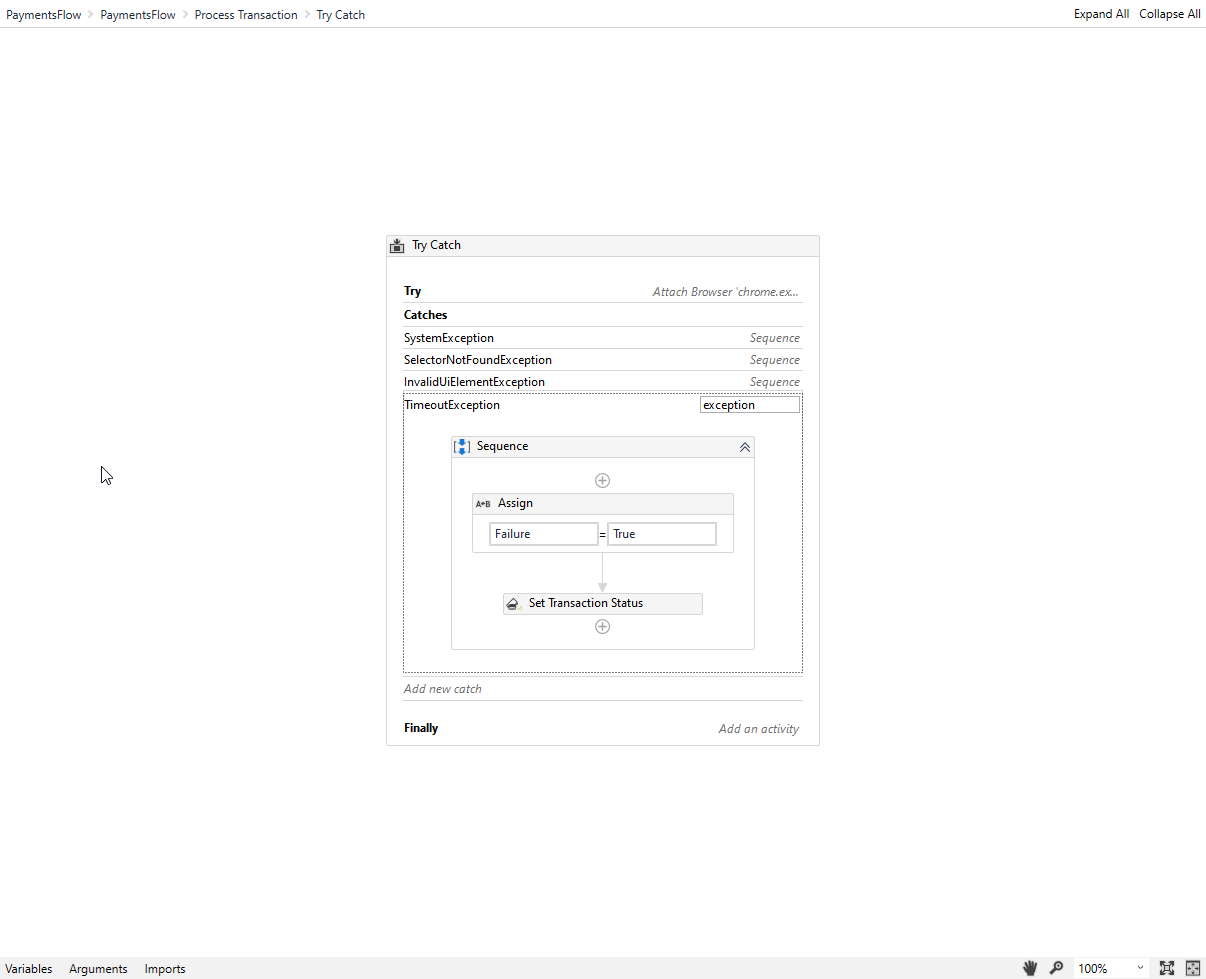 Timeout Exception Not Being Capture Activities Uipath Community Forum