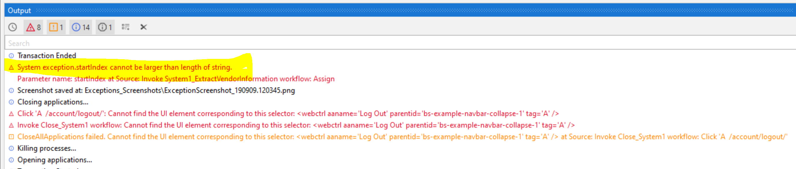 Assignment 2 Performersystem1createyearlyrepor Selector Error Academy Feedback Uipath