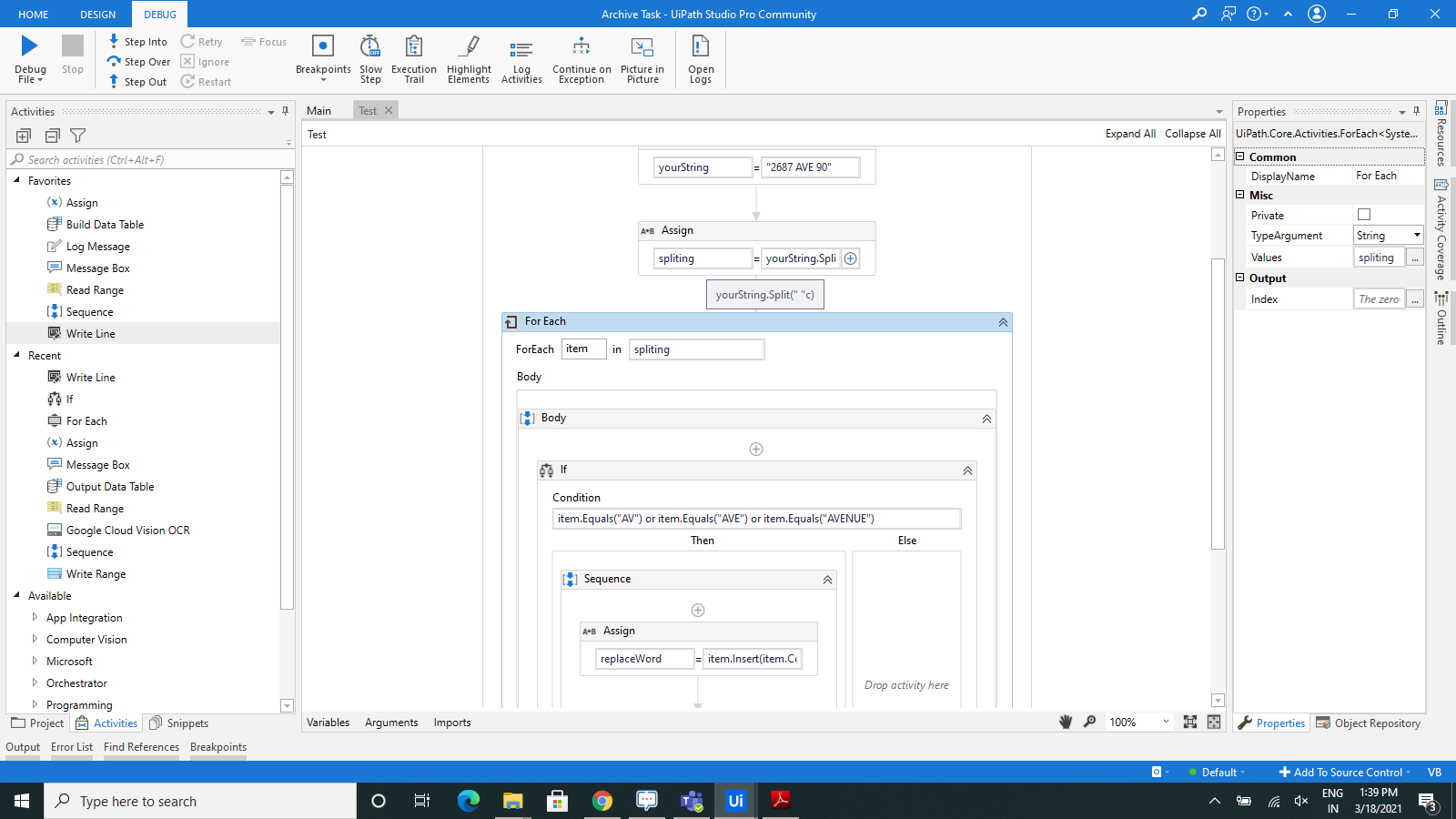 Find Exact word - Studio - UiPath Community Forum