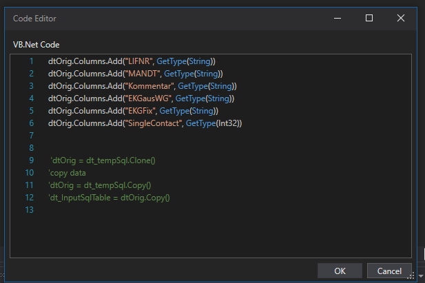 Cannot create table in Invoke Code Activity - Studio - UiPath Community ...