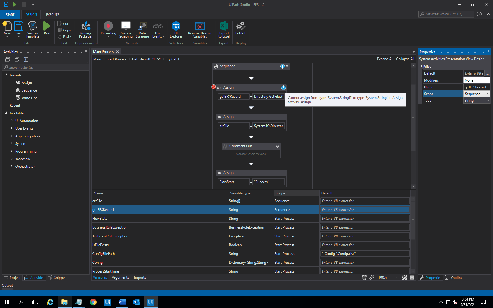 Get the files Contains Specific Word in file name - Studio - UiPath ...