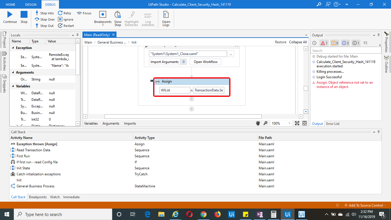 ACME-Client security hash- Assign activity issue - Academy Feedback - UiPath Community Forum