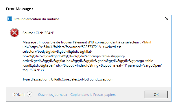 Uipath Add Dynamic Variable As A Counter In The Idx Selector Of A