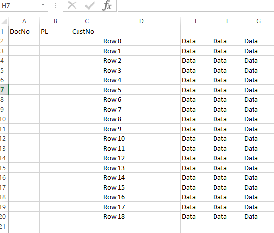 Adding Header To Excel Using Extracted Data Table Data Scraping 
