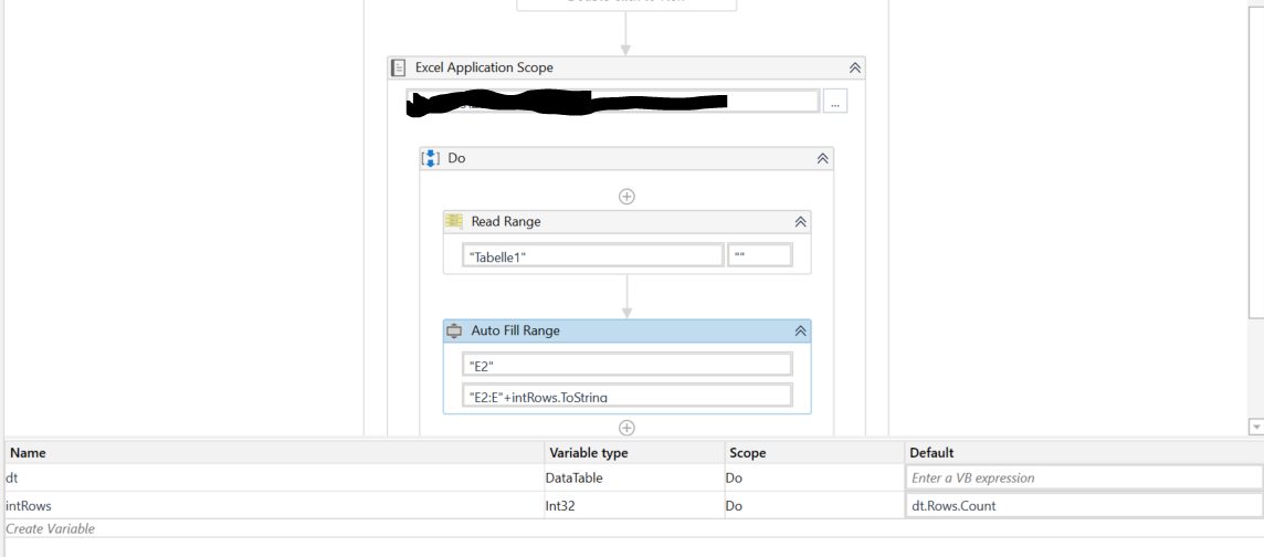 Auto Fill In Whole Column Help UiPath Community Forum