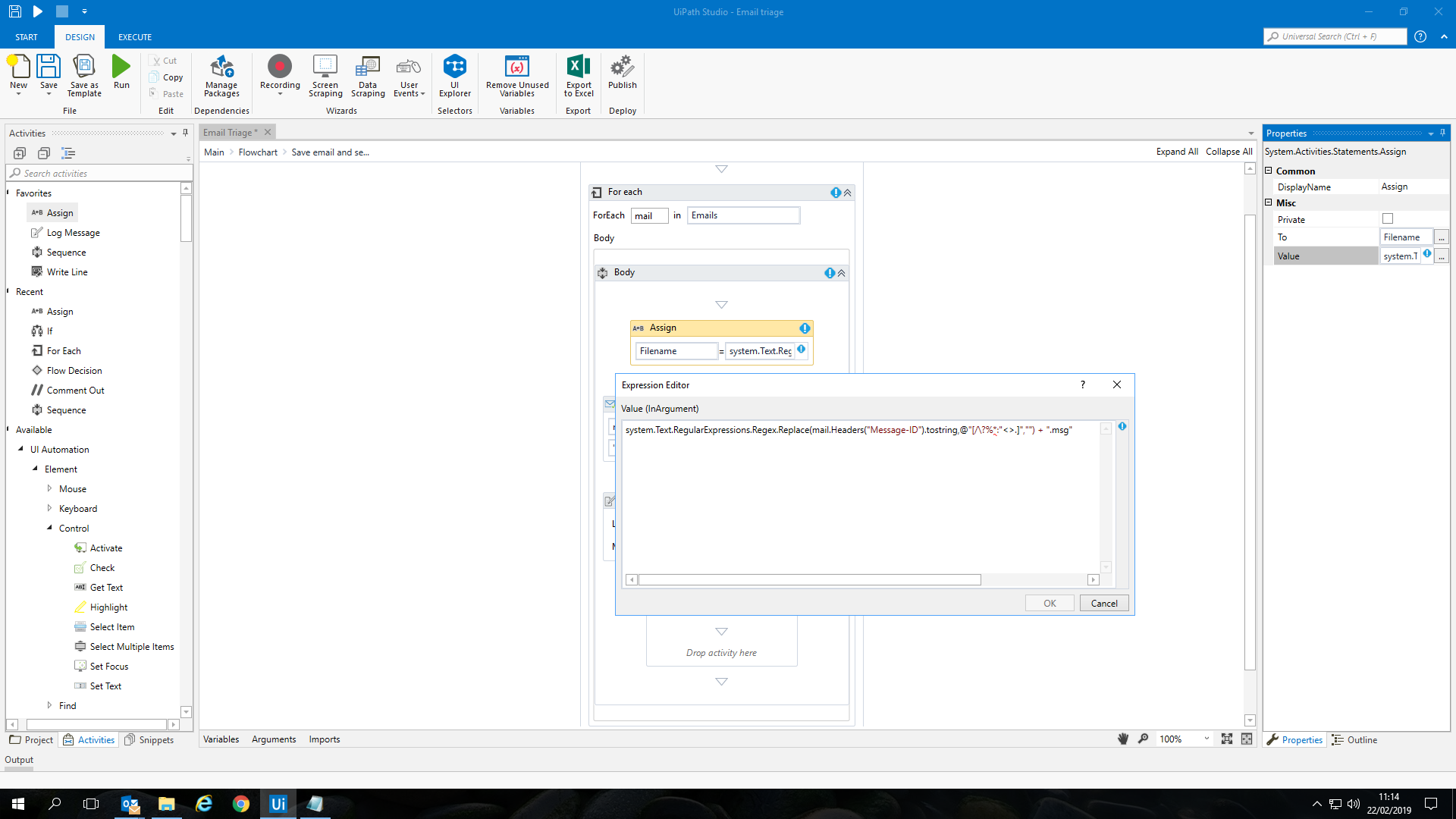 Error Using Replace Regular Expression Help UiPath Community Forum