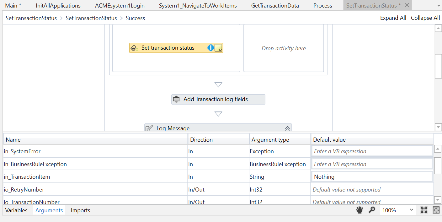 Assignment 2 Dispatcher Settransactionstatus Workflow What Should Be The Variable Type Of