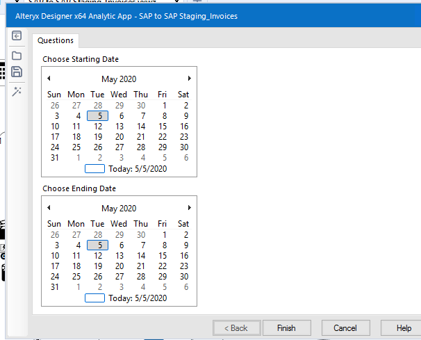 How To Select Previous Month Start And End Date From Date Picker Using 