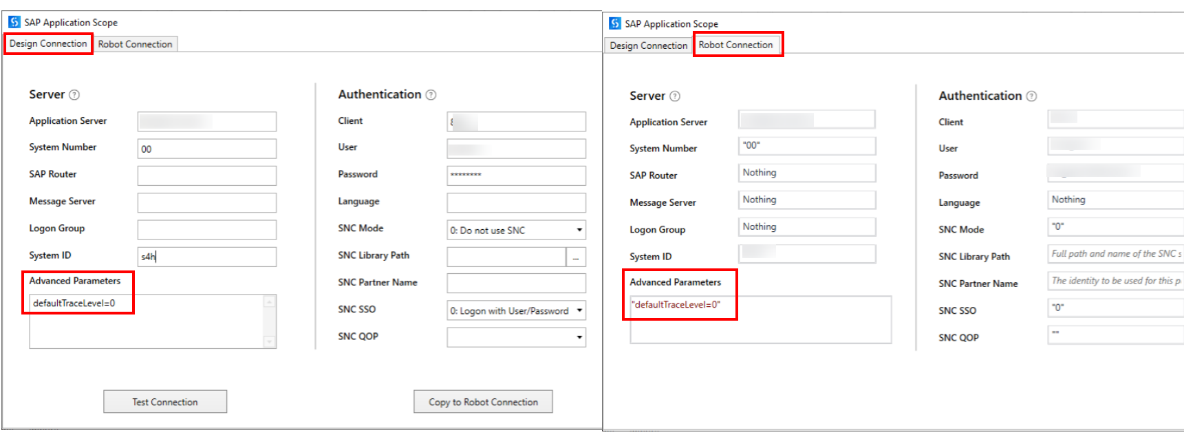 Sap Bapi Uipath Activity Generate A Rfc Log When Gets An Error