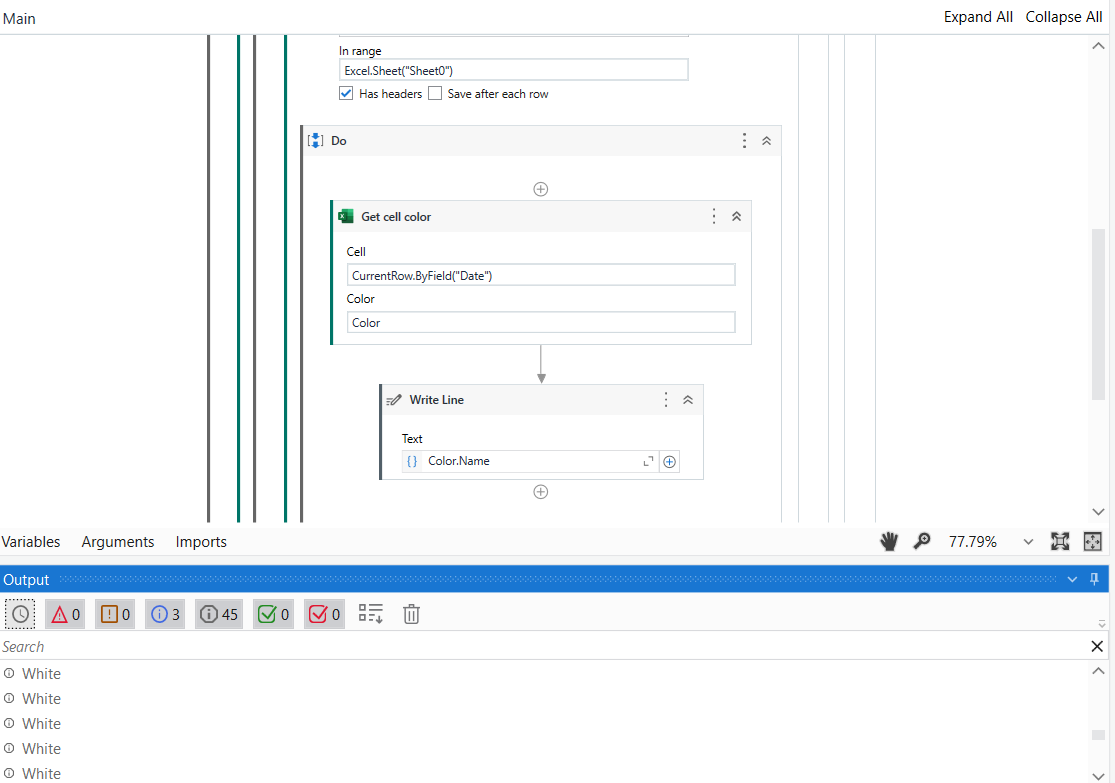 EXCEL Must Sum The Colored Cell In Excel File StudioX UiPath