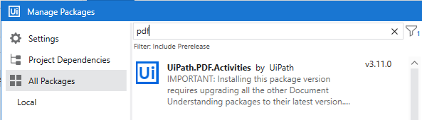 UIPATH.PDF.Activities Package UiPath Community 2022.10.3 - Activities ...