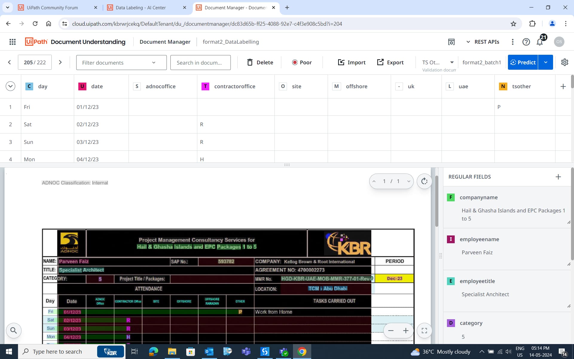Ml Extractor Not Extracting Value Ai Center Uipath Community Forum