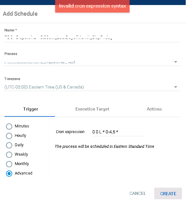 Cron Expression Last Day Of Month Except Friday Orchestrator 