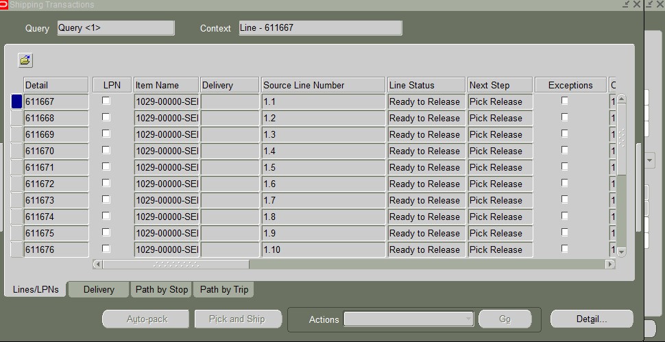 How To Select A Specific Record From Oracle Ebs Application Based On The Value Extracted From