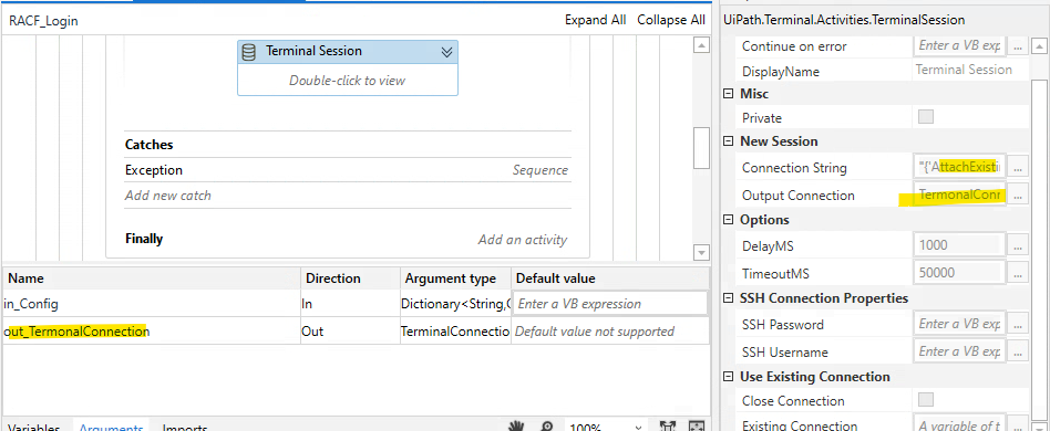 How to use existing terminal session - Activities - UiPath Community Forum