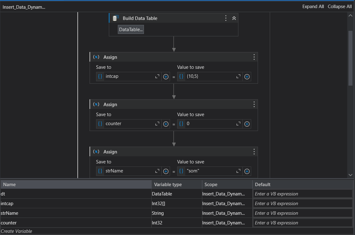 How to insert data dynamically into column in excel - Studio - UiPath ... How to insert data dynamically into column in excel - Studio - UiPath ...